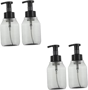 Amazon.com: 4 Pcs Refillable Mini Foaming Bottle Foam Dispenser Bottle ...