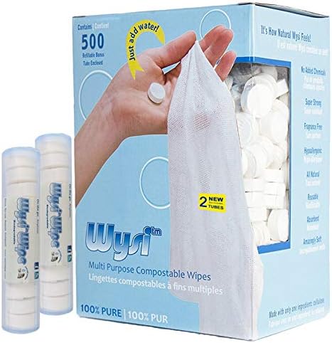 Amazon.com: WYSI Multi-Purpose Cloths - 12x15" Expandable Towel Tablet ...