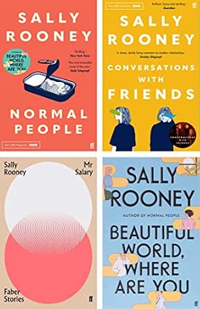 Sally Rooney Collection 4 Books Set (Beautiful World Where Are You ...