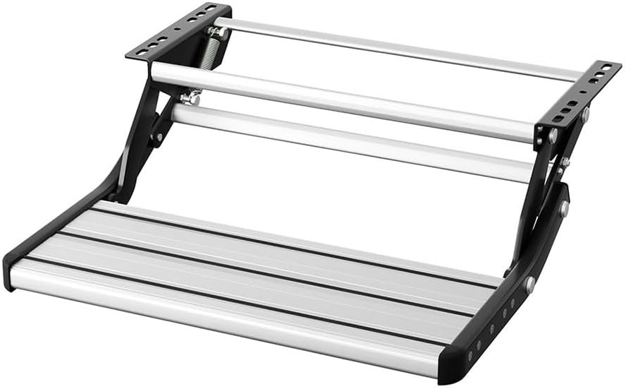 Weisshorn Caravan Step Single Pull Out Folding Stair 56cm Manual Entry ...