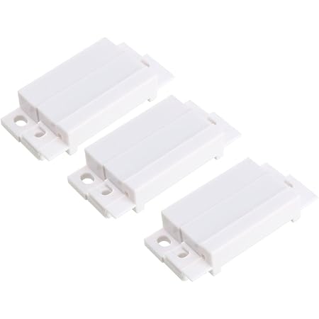 Amazon.com: uxcell MC-51 Surface Mount Wired NC Door Contact Sensor ...