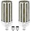 100W 2 pack LED Corn Light Bulb,(1000W Equivalent )Commercial Grade ...