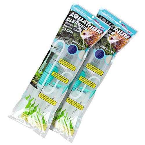 2 Pumps Genuine TERAPUMP Aquarium Cleaner Aquarium Fish Tank Gravel ...
