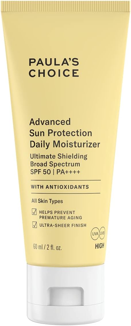 Paula's Choice Advanced Sun Protection Daily Moisturiser SPF 50 | PA ...