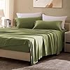 Amazon.com: SLEEP ZONE King Sheets Set Jersey Knit, 4 Pieces Soft ...