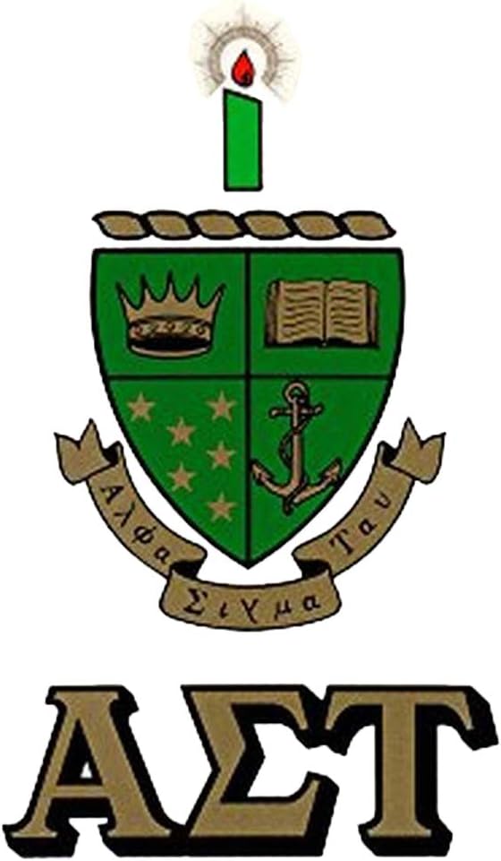 Amazon.com: Alpha Sigma Tau AST Crest Decal : Home & Kitchen