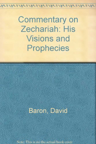 Amazon | Commentary on Zechariah: His Visions and Prophecies | Baron ...
