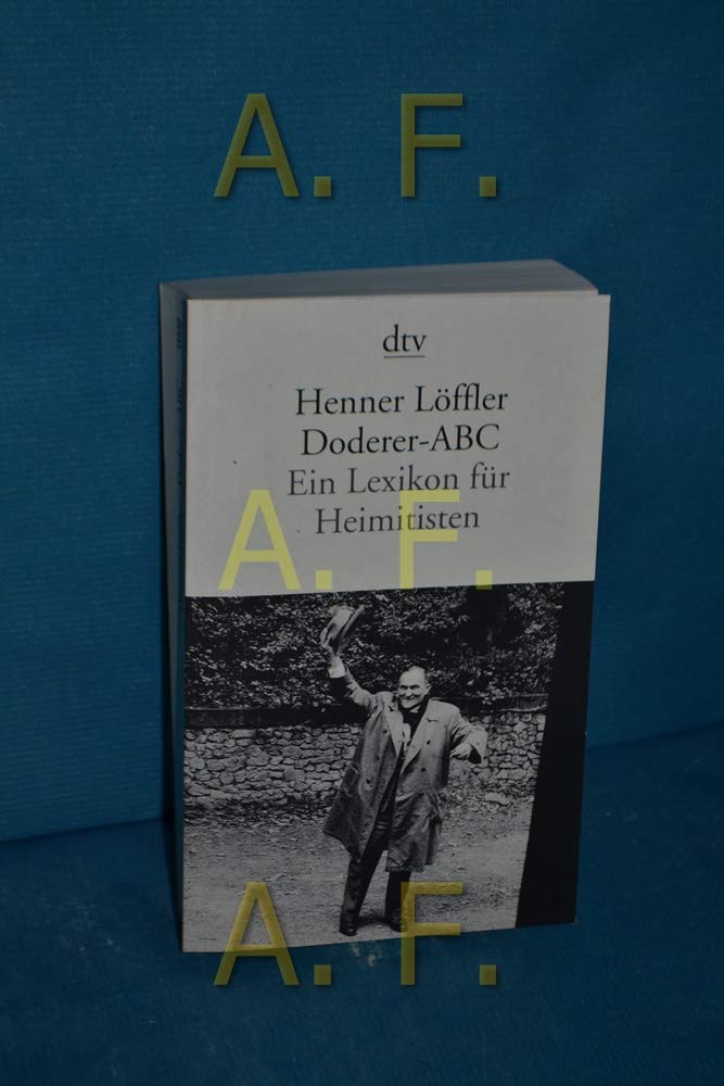 Amazon.com: Doderer-ABC: 9783423129329: Henner Löffler: Books