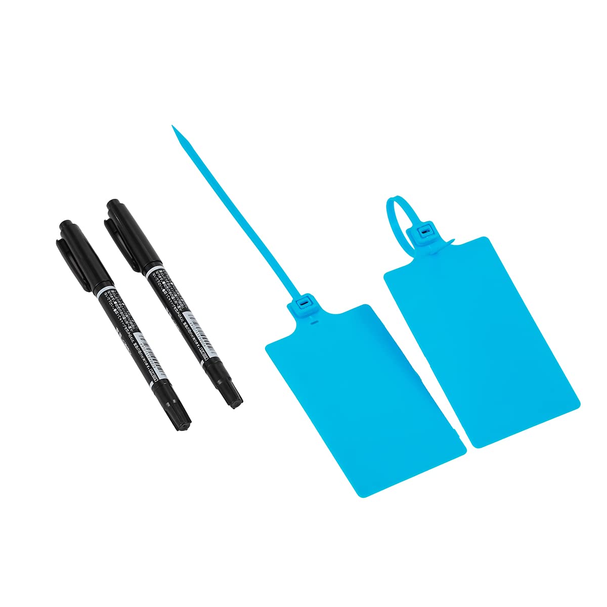 Amazon.com : Tenshun 100 Pieces Plastic Tags Hanging Label Tags ...