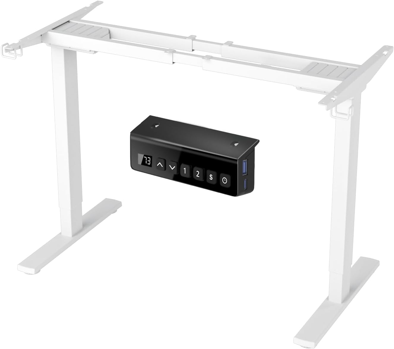 Amazon.com: ERGOMAKER Electric Dual Motor Standing Desk Frame, 2 Stage ...