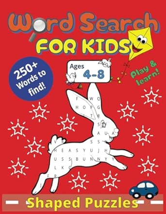 Shaped Puzzles Word Search for Kids Ages 4 to 8: Word Searches with ...