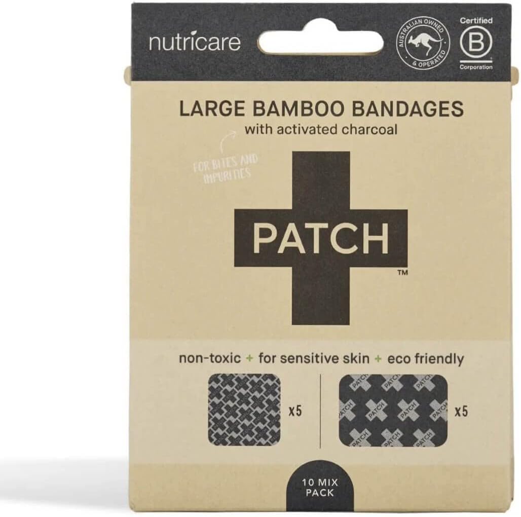Amazon.com: PATCH Large Square and Rectangle Bamboo Bandages ...