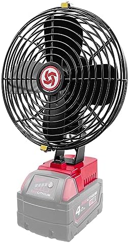 Amazon.com: Milwaukee 0886-20P M18 Cordless Jobsite Fan with M18 ...