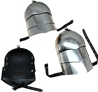 Amazon.com: Medieval Pauldron Set Pair Plate Armor Carbon Steel Real ...