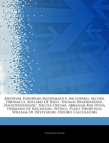 Amazon | Articles on Medieval European Mathematics, Including: Alcuin ...