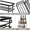 Amazon.com: Homedawn Coffee Syrup Rack Organizer, Syrup Bottle Holder ...