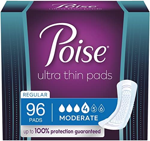 Amazon.com: Poise Ultra Thin Postpartum Incontinence Pads, Moderate ...