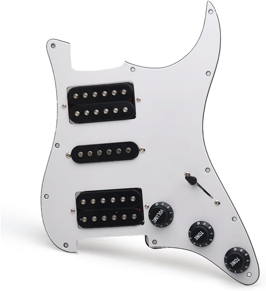 Amazon.com: SHENGSUI Electric Guitar Board Pickguard 2 Colors Humbucker ...