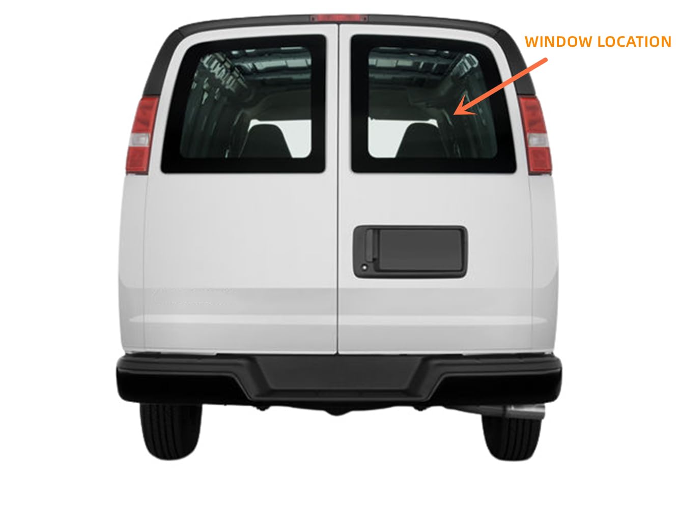 GMC Savana Passenger Side Window Replacement Passenger Side Rear Door ...