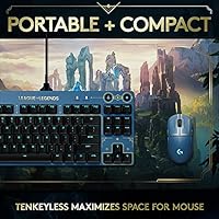 Amazon.com: Logitech G PRO Mechanical Gaming Keyboard - Ultra-Portable ...