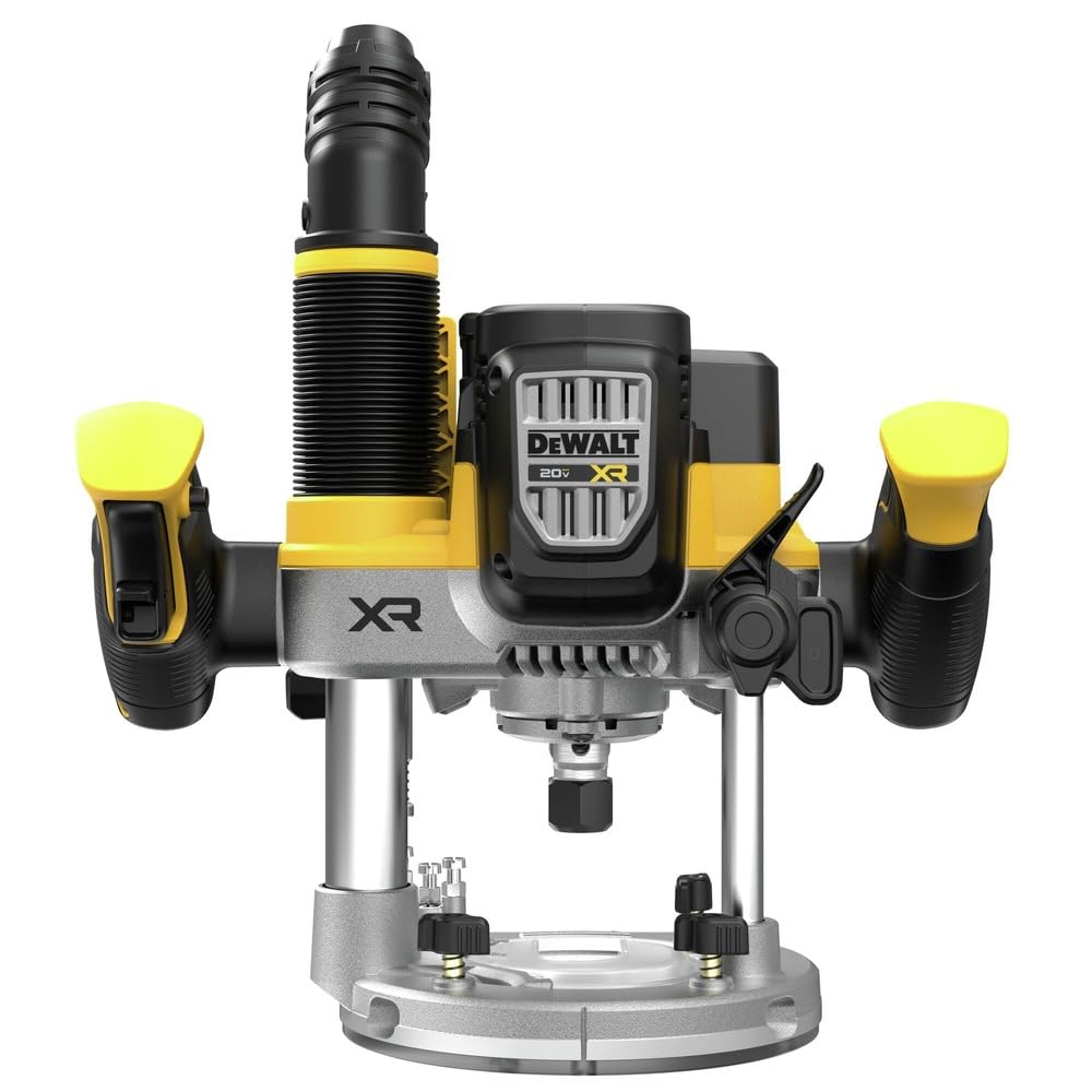 DEWALT 20V MAX XR 2-1/4 HP Plunge Router, Variable Speed with Perform ...