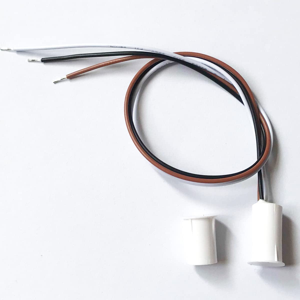 Amazon.com: Magnetic Reed Switch RC-33 NC/NO Recessed Wired Door Window ...