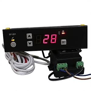 Amazon.com: MXBAOHENG PC-201 Digital Temperature Controller Freezer ...