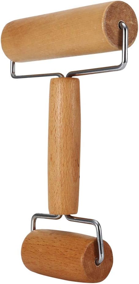 Amazon.com: Small Dough Rollers Small Dough Rollers Wood Pastry Pizza ...