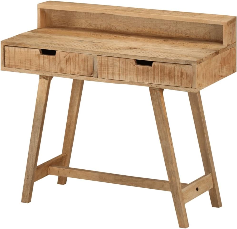 Amazon.com: BIGBARLEY Home Office Computer Writing Desk, Vintage ...