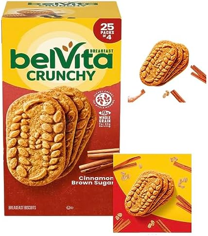 Amazon.com: belVita Cinnamon Brown Sugar Breakfast Biscuits (25 pk.)