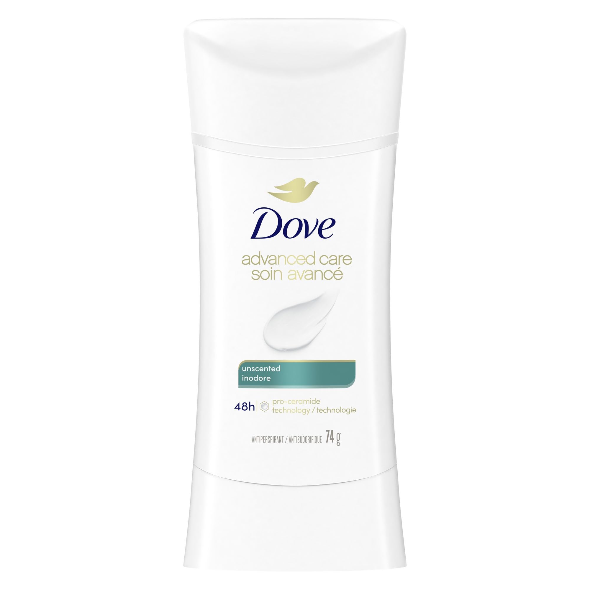 Dove Advanced Care Antiperspirant Deodorant for Women Unscented with ...