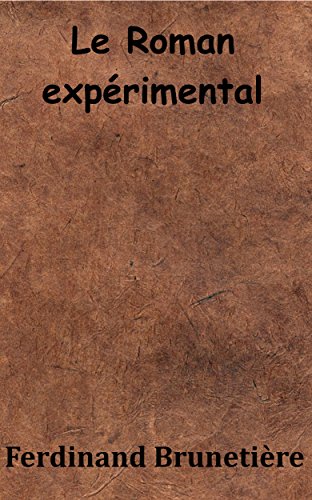 Amazon.co.jp: Le Roman expérimental (French Edition) 電子書籍: Ferdinand ...