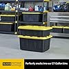 Amazon.com - CX BLACK & YELLOW, 15-Gallon Heavy Duty Tough Storage ...