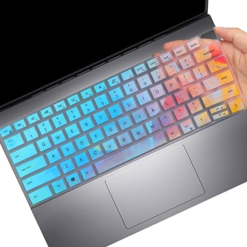 Amazon.com: Colorful Keyboard Cover for Dell Inspiron 16 i7635 i7630 ...