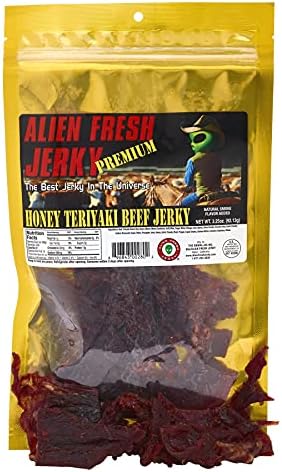 Amazon.com: Alien Fresh Jerky - Classic - Sweet and Spicy Beef Jerky ...