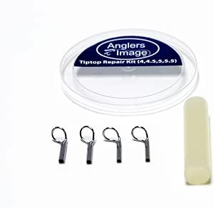 Amazon.com : Fly Rod Tip, Repair Kit, 4, 4.5, 5, 5.5 : Sports & Outdoors