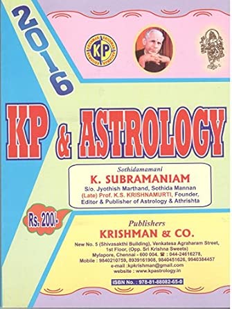 Buy KP & Astrology 2016 Year Book Book Online at Low Prices in India ...