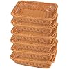 Amazon.com - 6 PCS 12x8 Inch Wicker Bread Basket, Woven Serving Basket ...