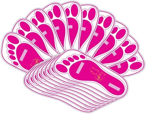 Amazon.com: 120Pairs(240Feets) Disposable Stick Spray Tanning Feet Pads ...