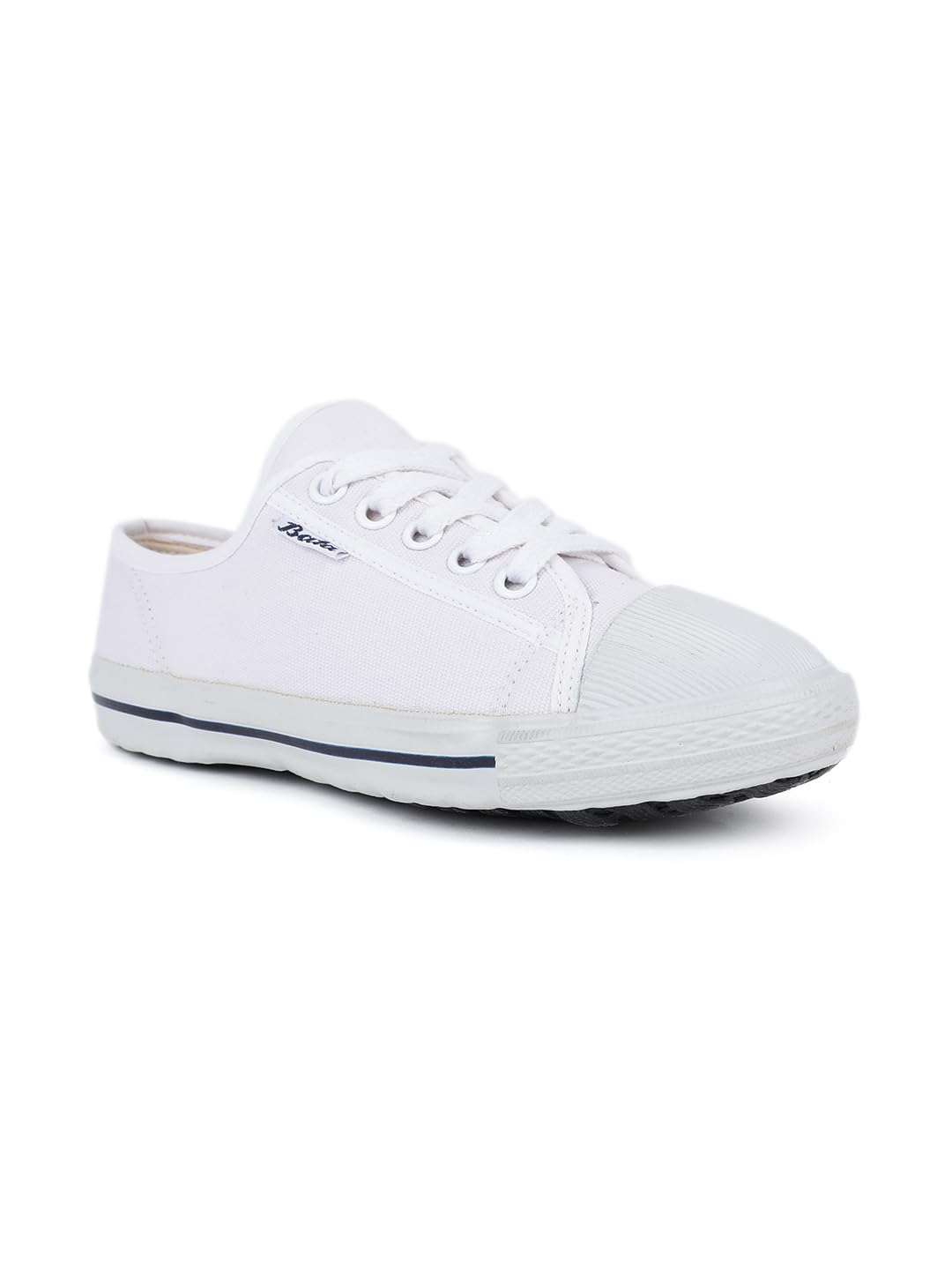 Buy Bata Kids School Shoes Supermatch - 7 UK Silver White at Amazon.in