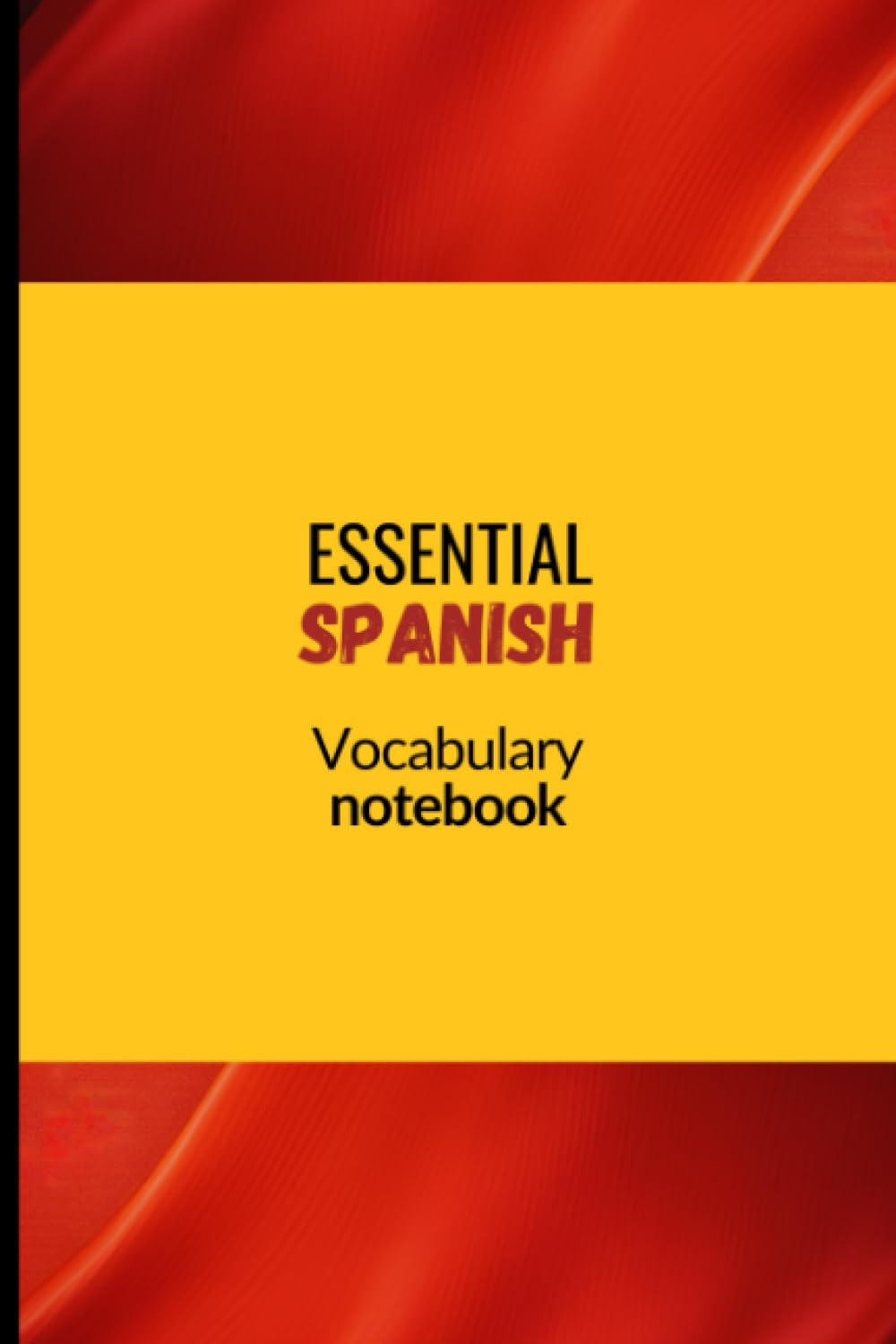 Amazon.com: Essential Spanish Vocabulary Notebook: Language learning ...