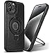 Amazon.com: VAUSERDY Magnetic for iPhone 12 Pro Max Leather Case,Invisible Stand [Compatible ...