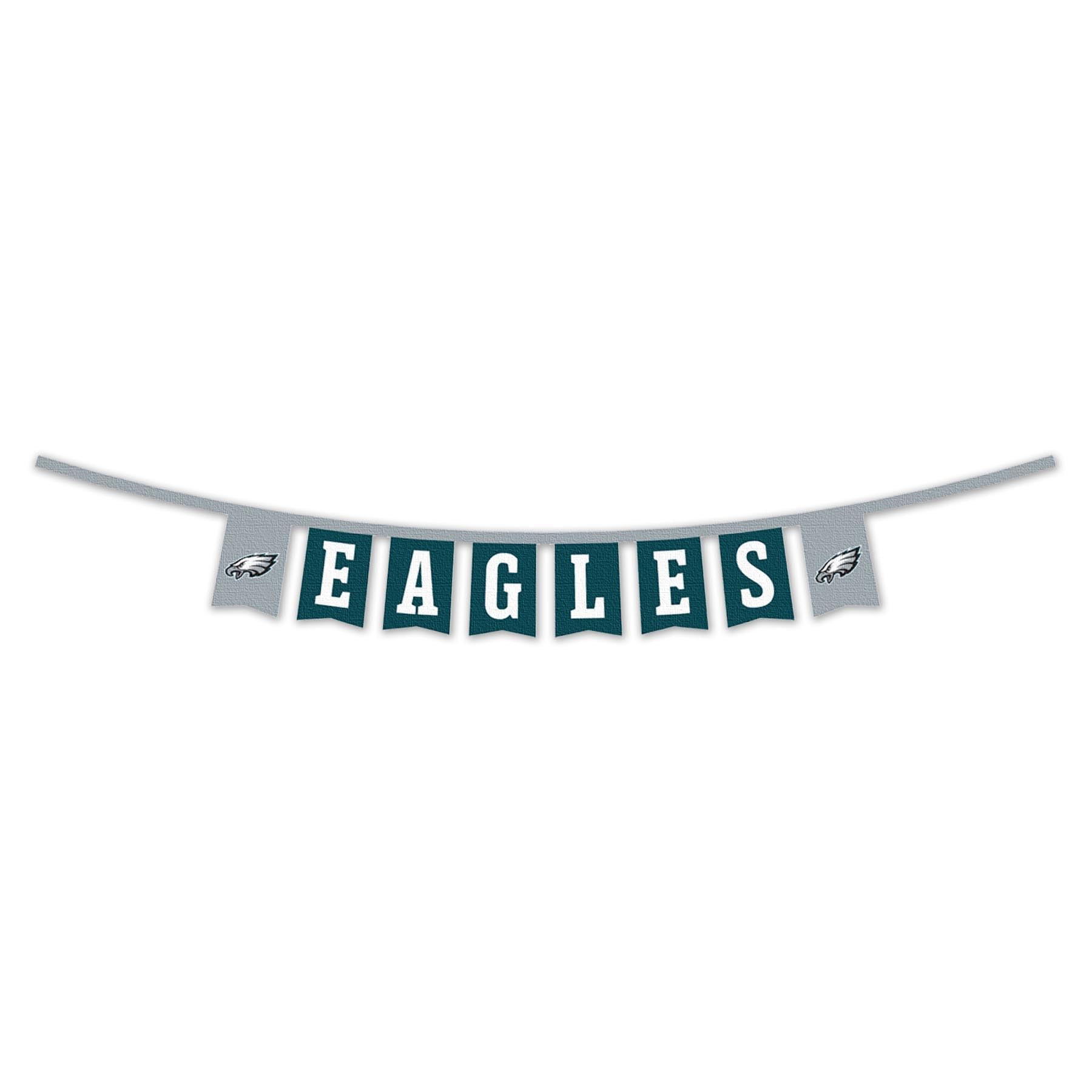Amazon.com : WinCraft Philadelphia Eagles Banner String Pennant Flags ...
