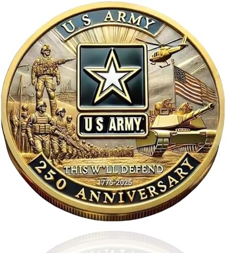 Amazon.com: 250th Anniversary U.S. Military Commemorative Coin – u.s ...