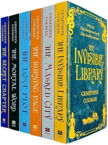 Invisible Library Series 6 Books Collection Set By Genevieve Cogman ...