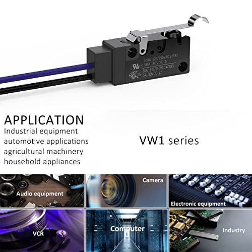 Snapklik.com : DIYhz Hinge Bending Lever Waterproof Momentary Push ...