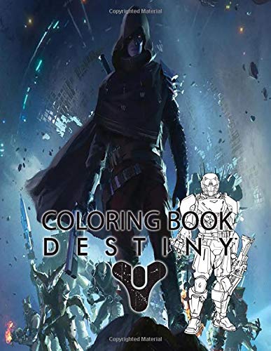 Destiny Coloring Book 30 Beautiful Illustrations Of Main Characters In ...