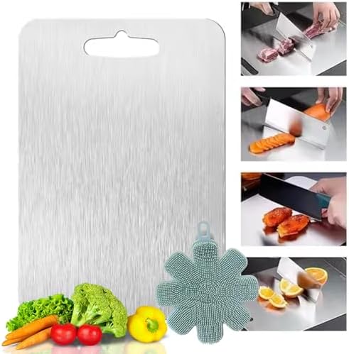 Amazon.com: VIRALCRAFT Titanium Cutting Board 14"x10" – 100% Pure ...