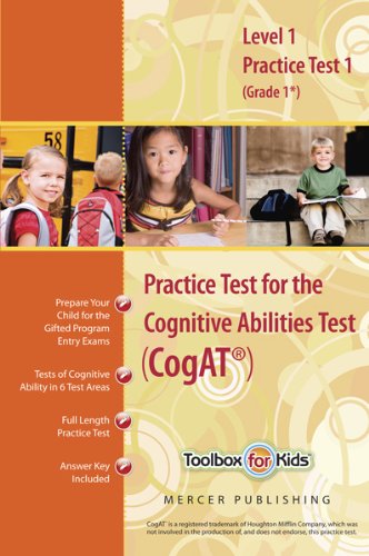 Cognitive Abilities Test CogAT® Primary Level 1 Book (Grade 1 ...