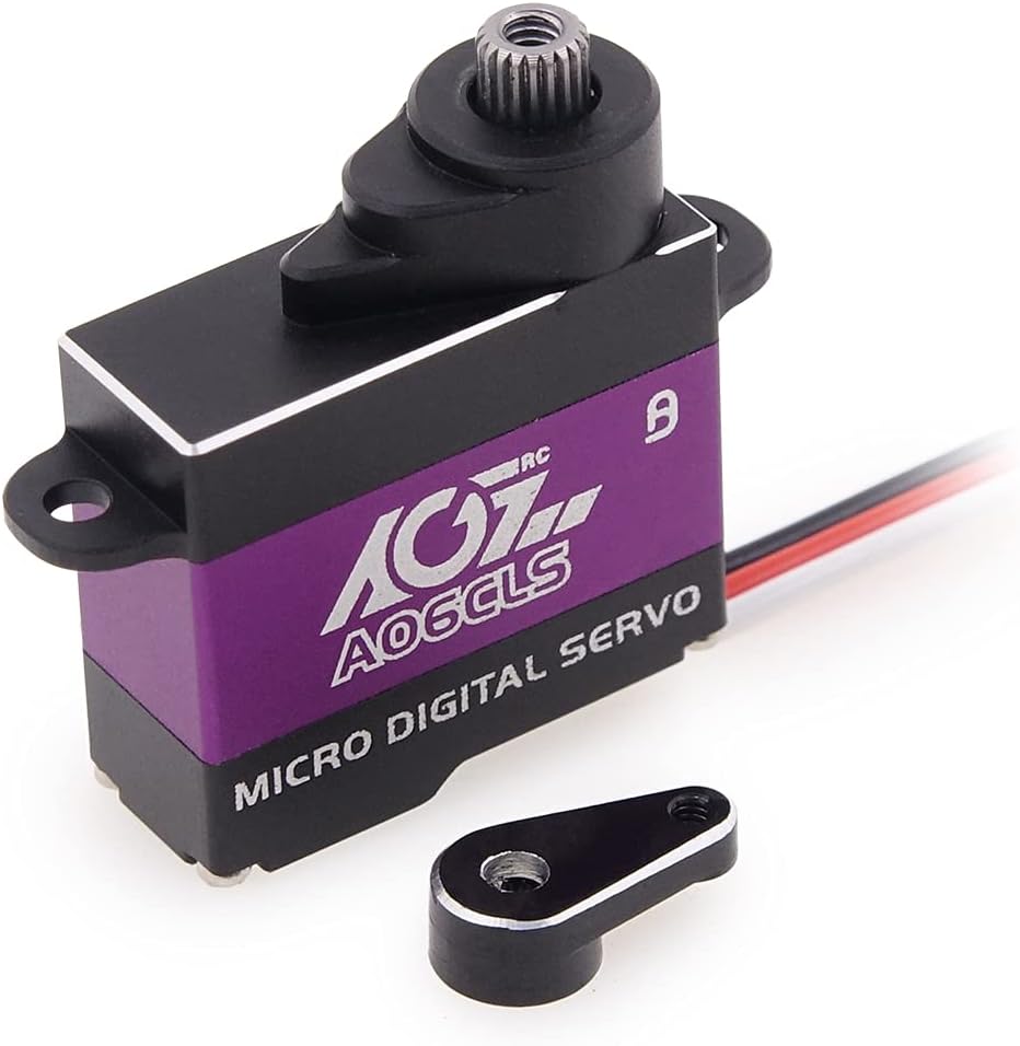 Amazon.com: AGFRC Mini-Z-Car Micro Steering Servo - 6g High Speed Full ...